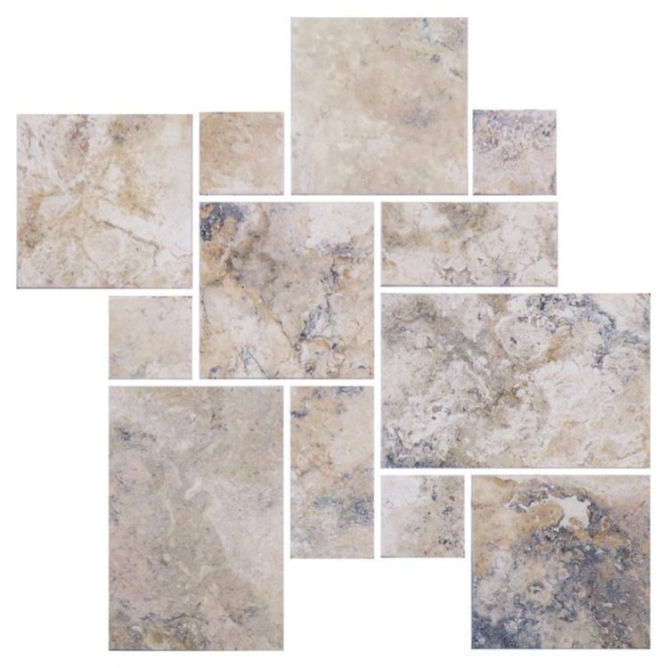 travertine floor tile patterns