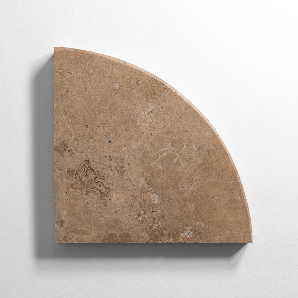 Silver Mist 8" soap shelf Polished in USA | Castelli Marble Inc