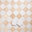 Colonial Red & Durango 4"x4" Tumbled Tile in USA | Castelli Marble Inc