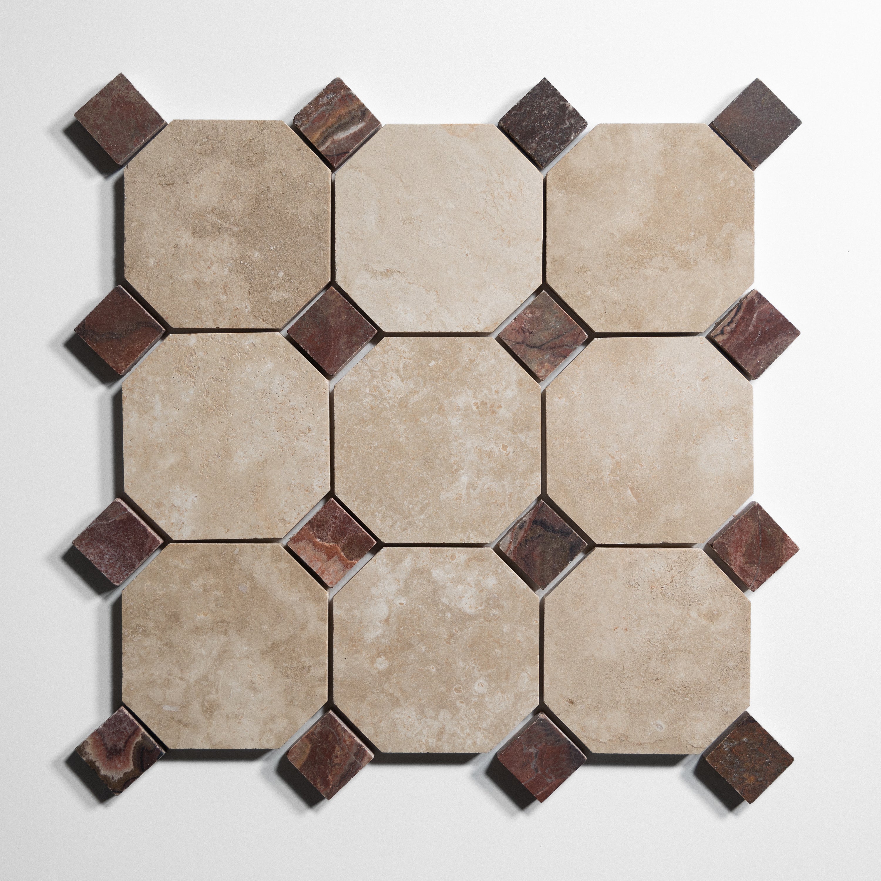 Durango 4" Octagon Tile | Custom Octagon Tile Designs in USA | Castelli ...