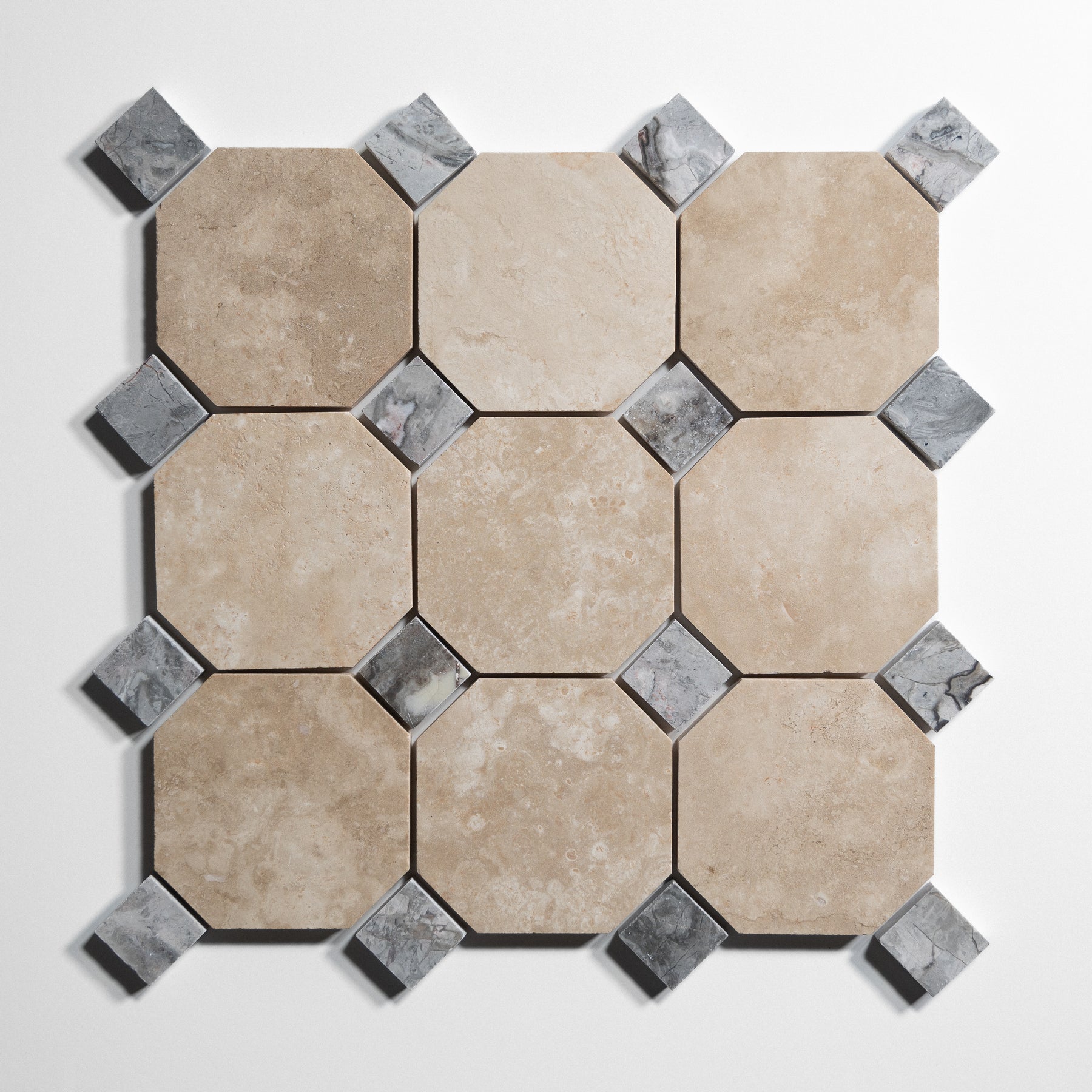 Durango 4" Octagon Tile | Custom Octagon Tile Designs in USA | Castelli Marble Inc