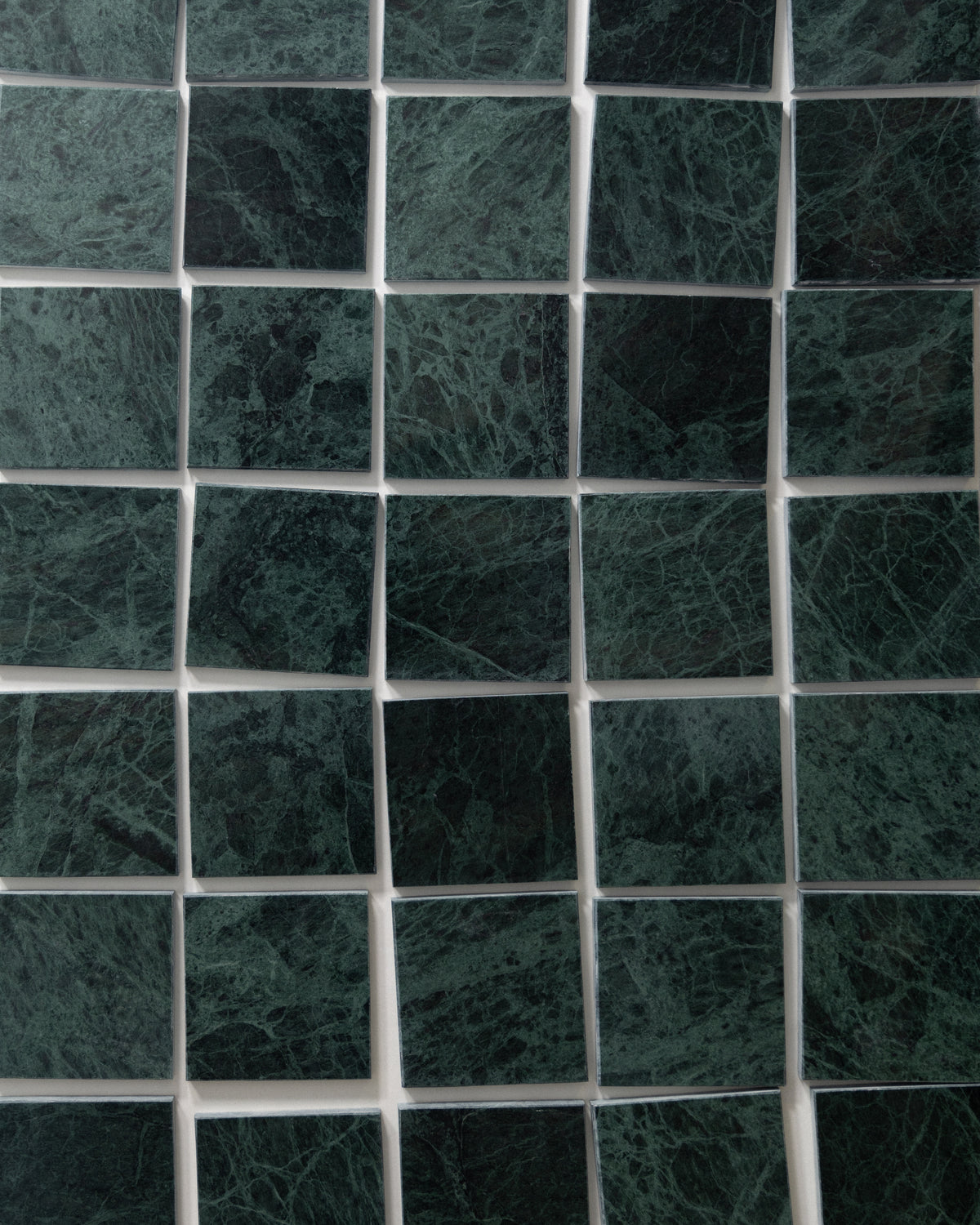 Guatemala Green 4" x 4" in USA | Elegant Green Marble Tiles