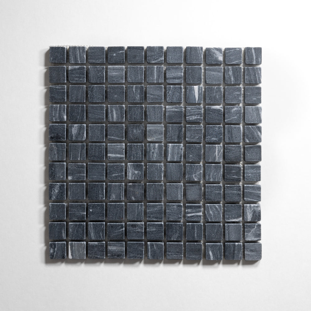 Raven Wave 1"x1" Tumbled Mosaic