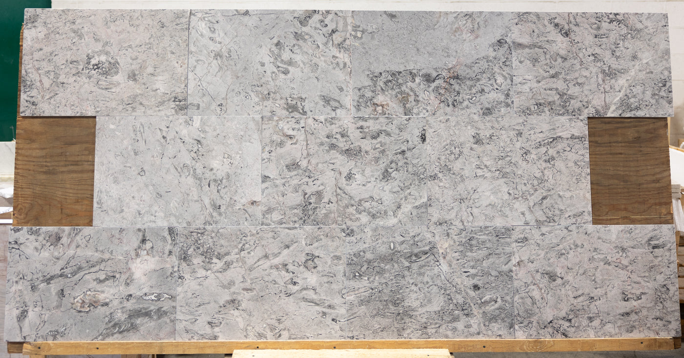 Sage Gray 16" x 24" Tile in USA | Castelli Marble Inc