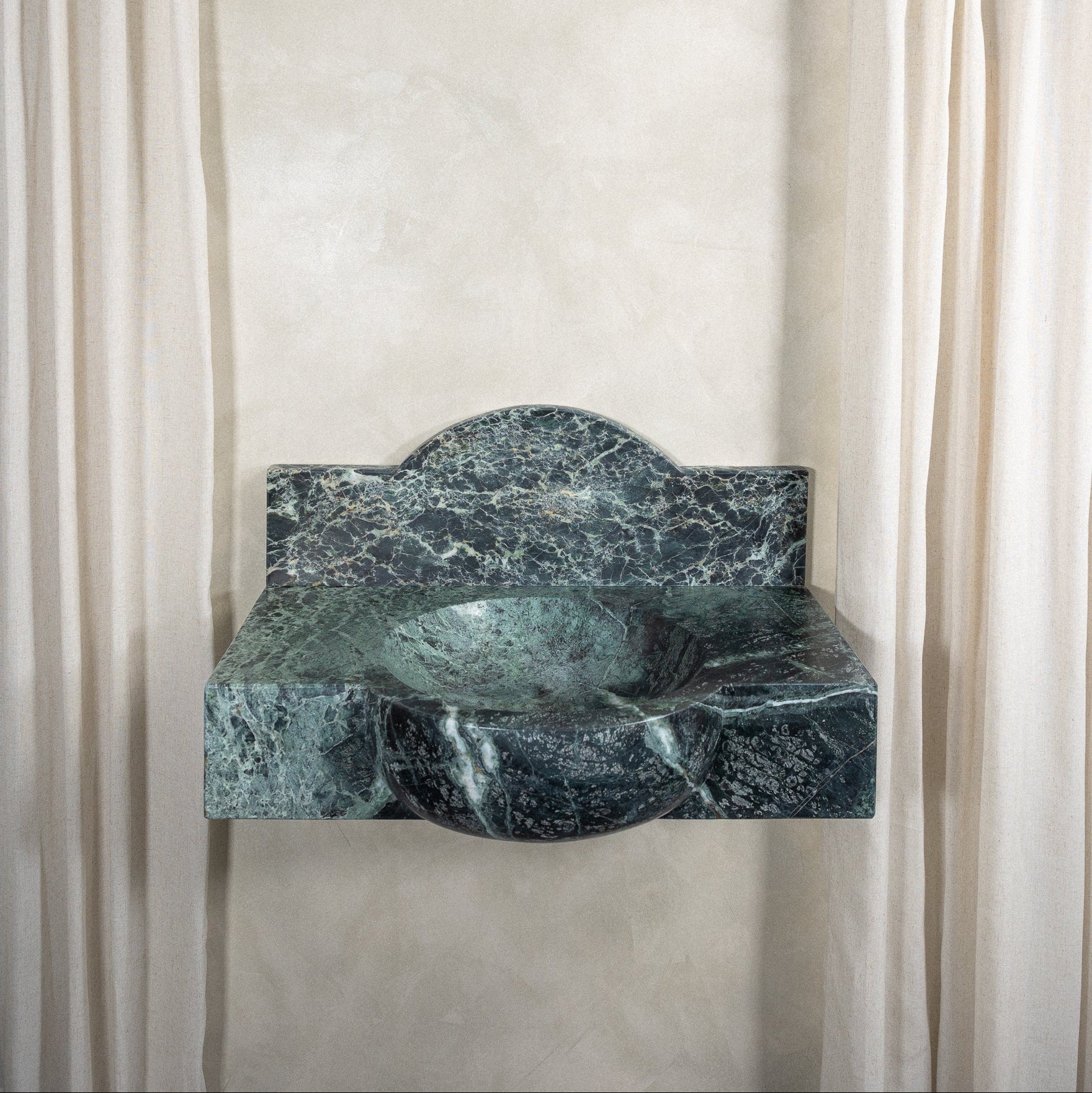 Verdi Alpi Floating Marble Sink by Castelli Marble Inc | Floating ...