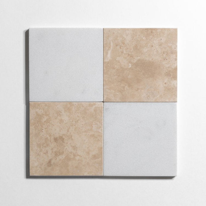 Glacier White Combinations | Glacier White Marble Tile by Castelli ...
