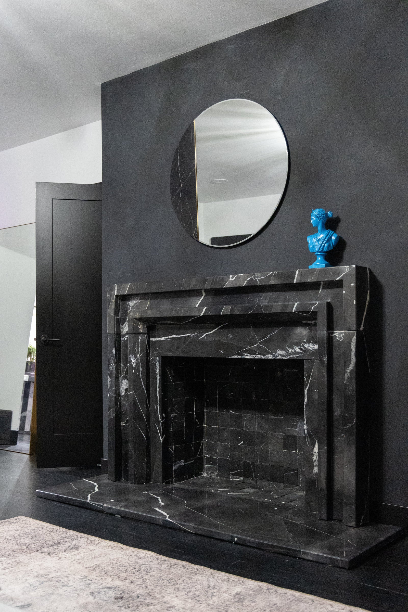 Nero St. Gabriel Marble Tiles Collection in USA | Castelli Marble Inc