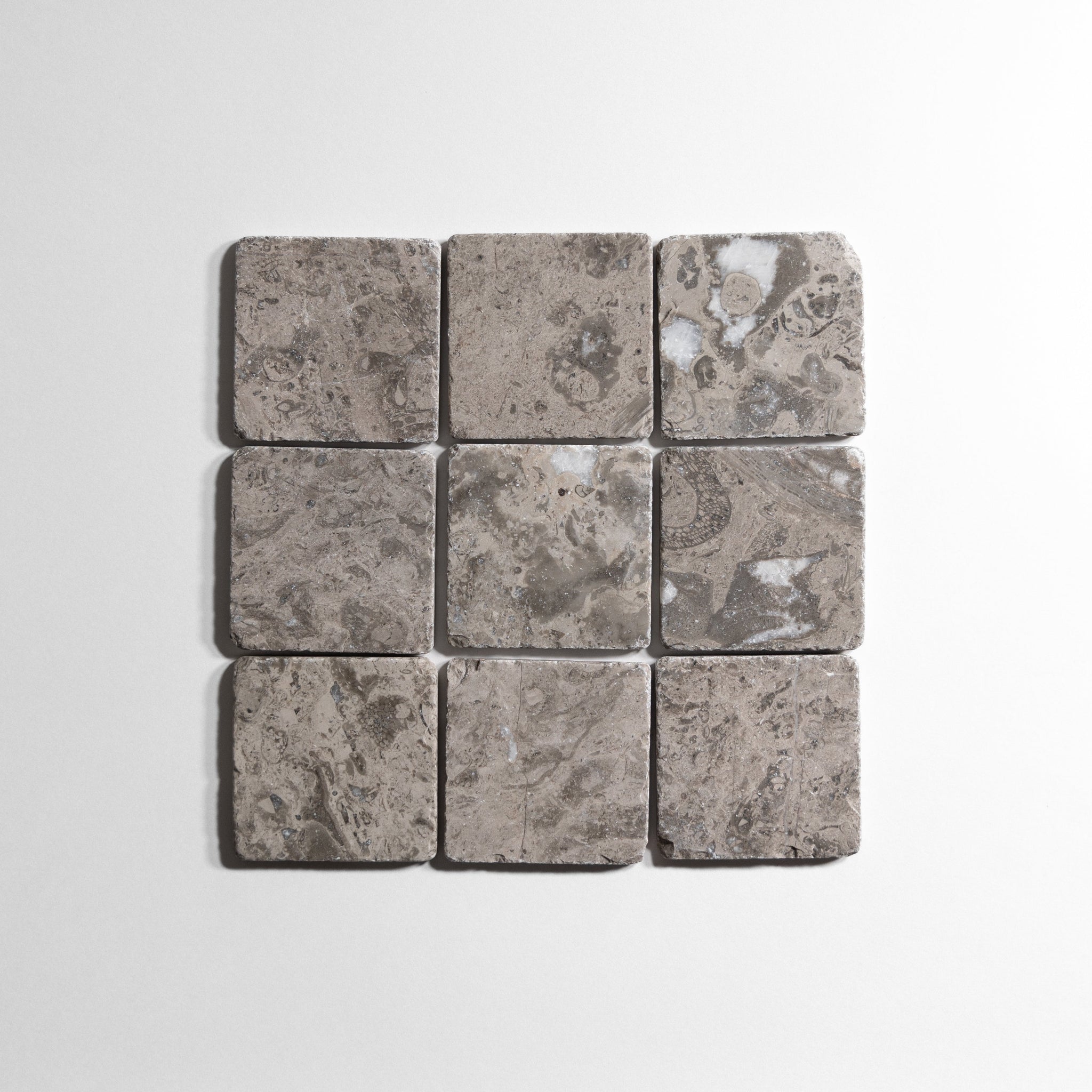 Sage Gray 4" x 4" Tile in USA - Sage Gray Marble Tile