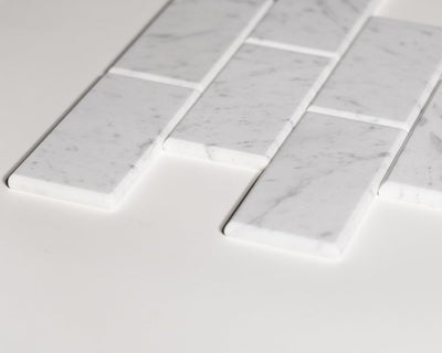 Finishing Tile Edges | Tile Finishing Pieces | Castelli Marble